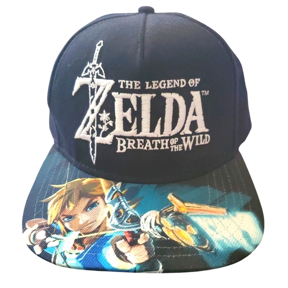 Nintendo | Accessories | The Legend Of Zelda Breath Of The Wild Cap ...